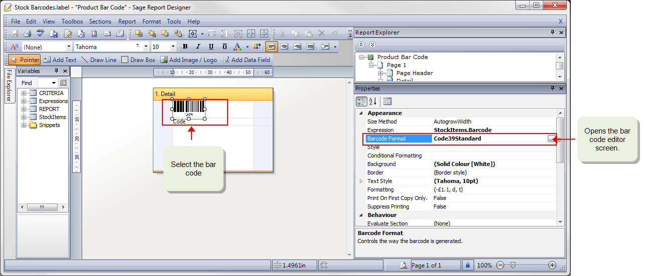How to set up and print labels