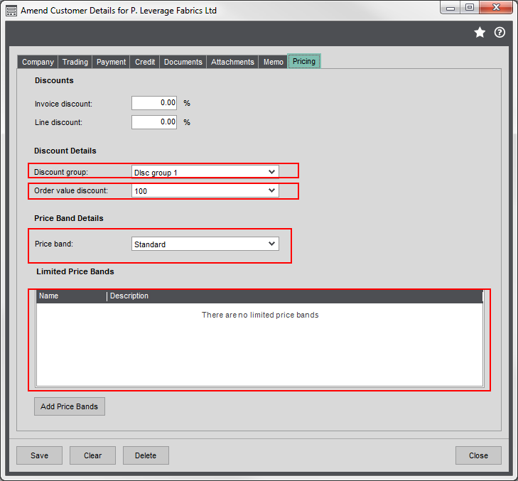 How to set up discounts