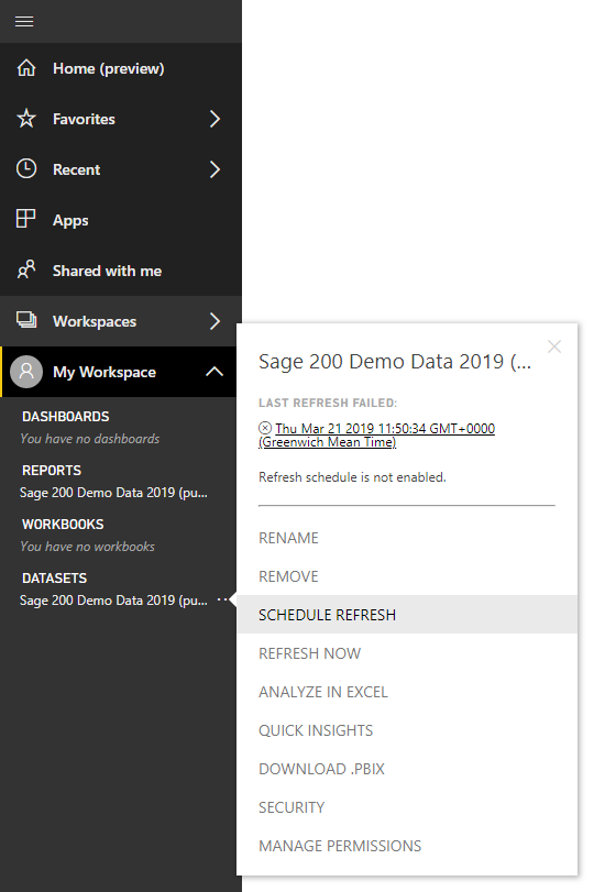 How To Manually Refresh Data In Power Bi Service - Design Talk
